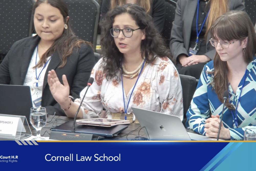 Cornell Students Present Amicus Brief to Inter-American Court of Human ...
